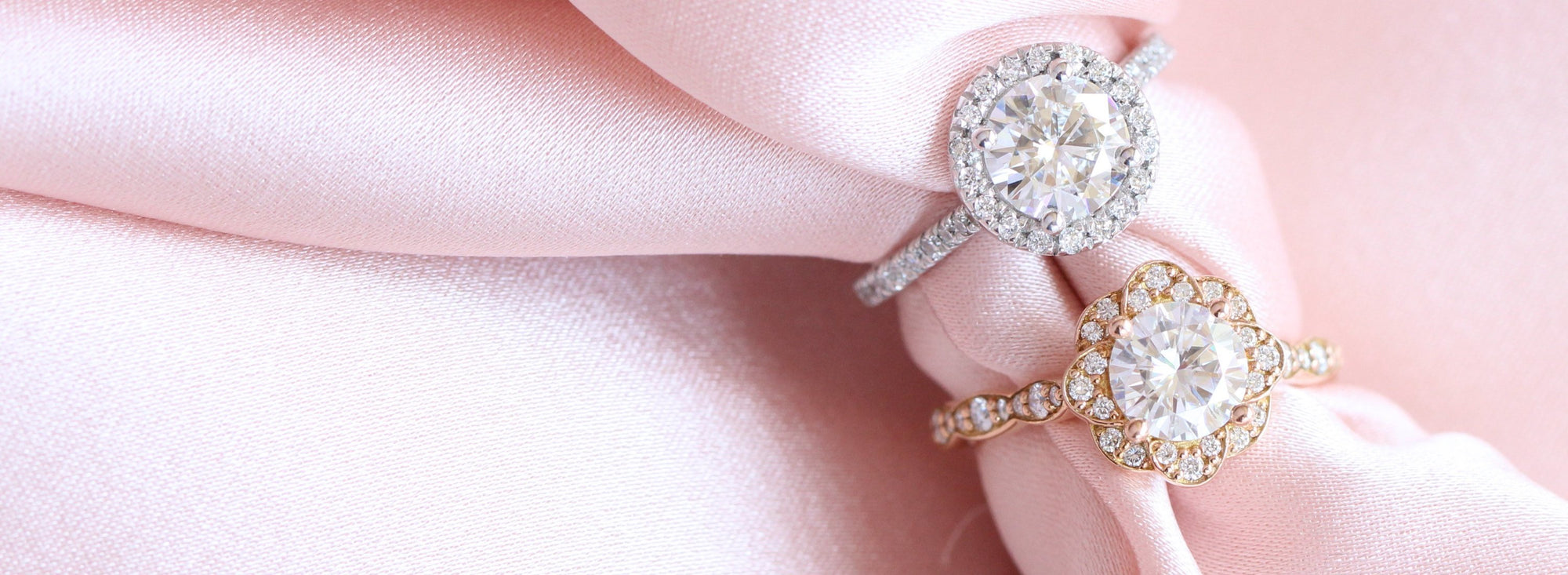 Round Cut Engagement Rings, Round Shaped Ring and Bridal Wedding Sets ...