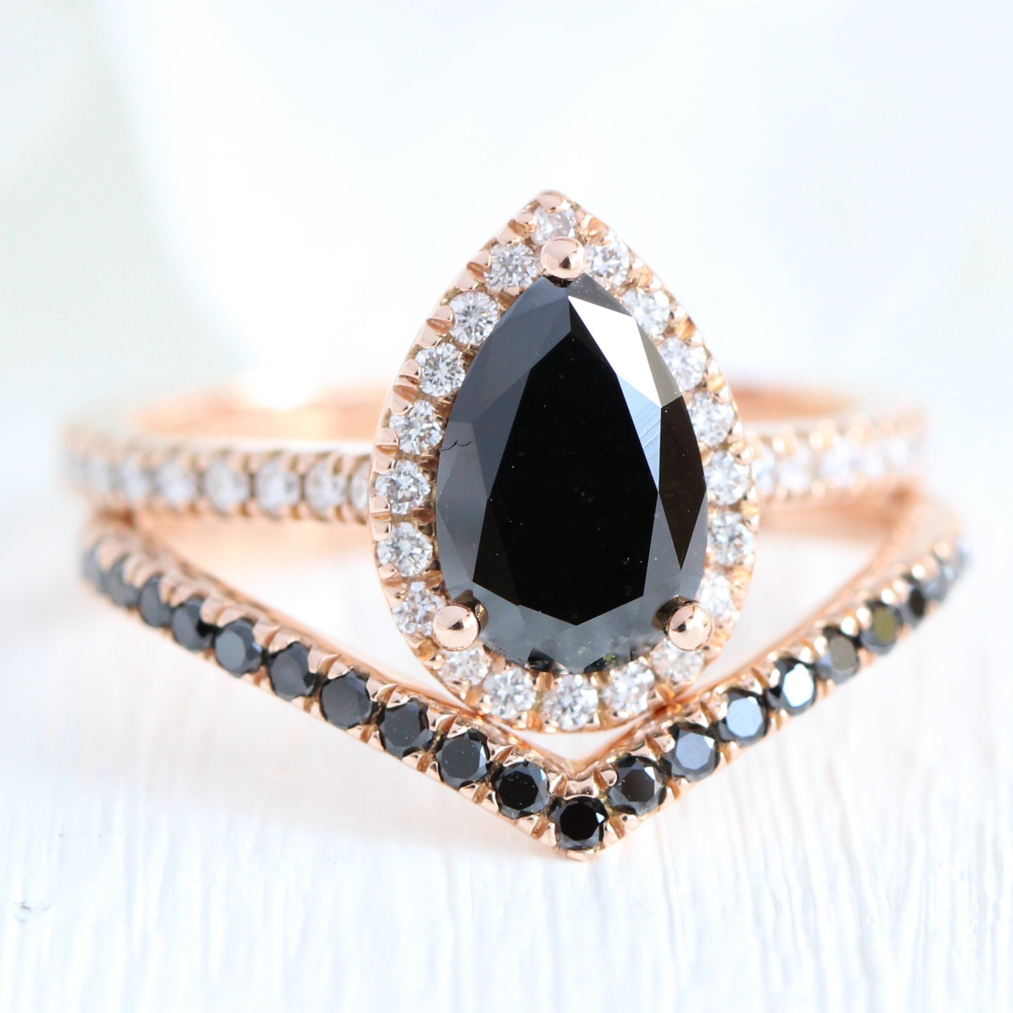 Black Band Engagement Ring